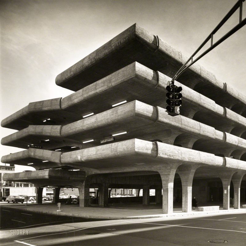 Hidden Architecture » Temple Street Parking Garage - Hidden Architecture