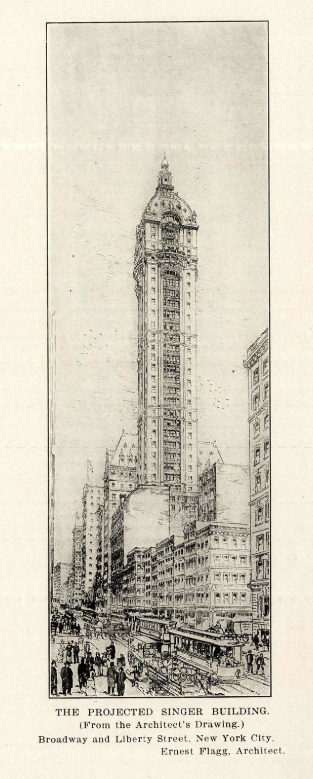 Hidden Architecture » Singer Building - Hidden Architecture