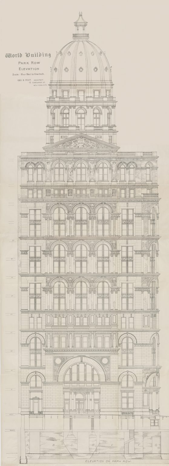 Hidden Architecture » New York World Building - Hidden Architecture
