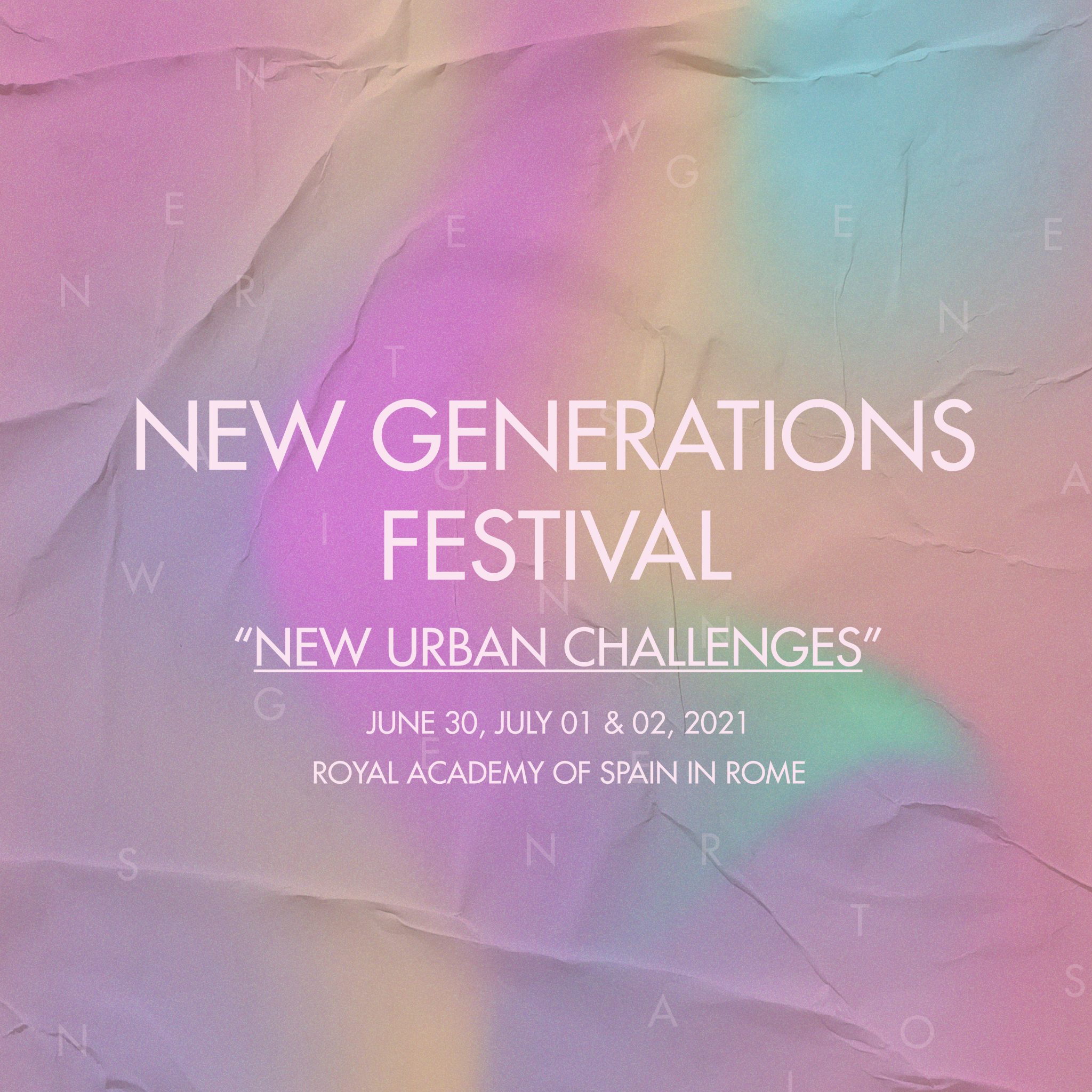 Hidden Architecture » New Generations Festival - Hidden Architecture
